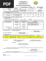 Equivalents Record Form (Erf) : Department of Education | PDF ...