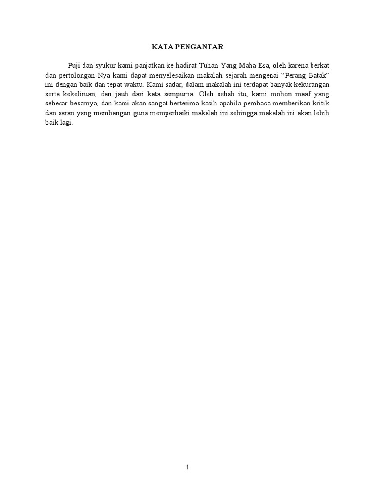 Latar Belakang Perang Batak 1878-1907 | PDF | Ilmu Sosial | Perjalanan