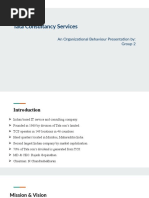 TCS Organizational Structure Overview | PDF | Organizational Structure ...