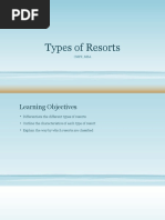 Types of Resorts | PDF | Resort | Hotel