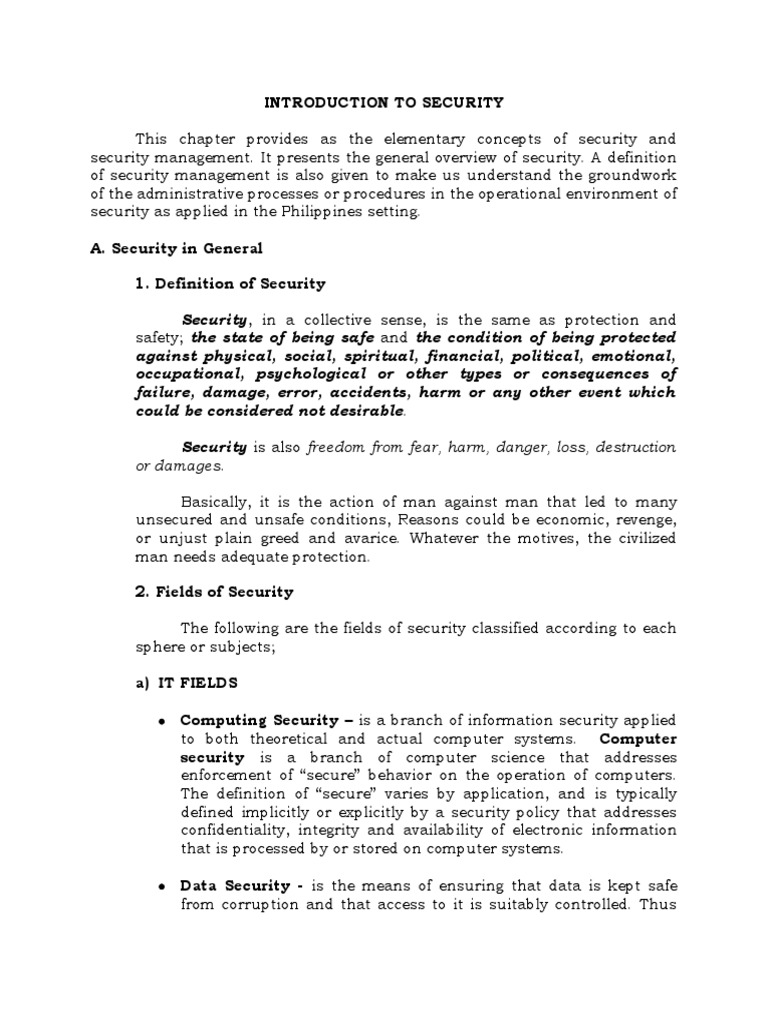 Lea 3 | PDF | Information Security | Security Guard