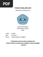 SNI 6989 72 - 2009 Cara Uji Kebutuhan BOD Dikonversi | PDF