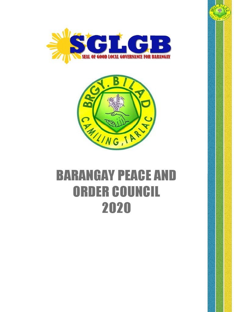 Barangay Peace and Order Council 2020 | PDF | Police | Government