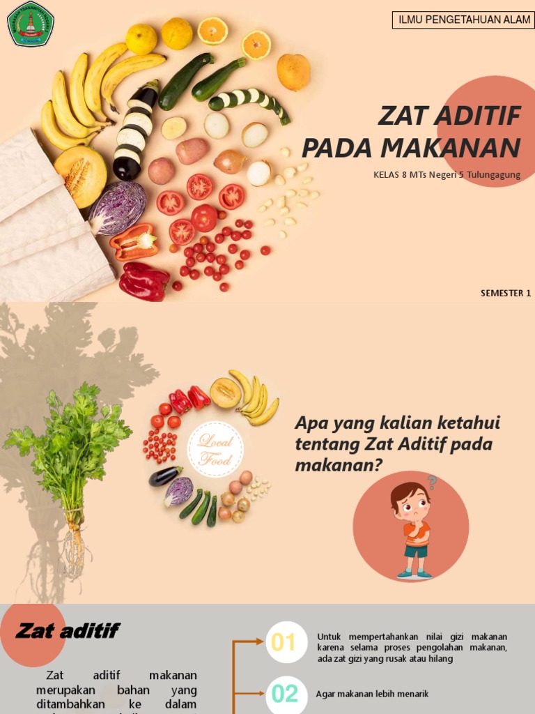 Zat Aditif Makanan... | PDF
