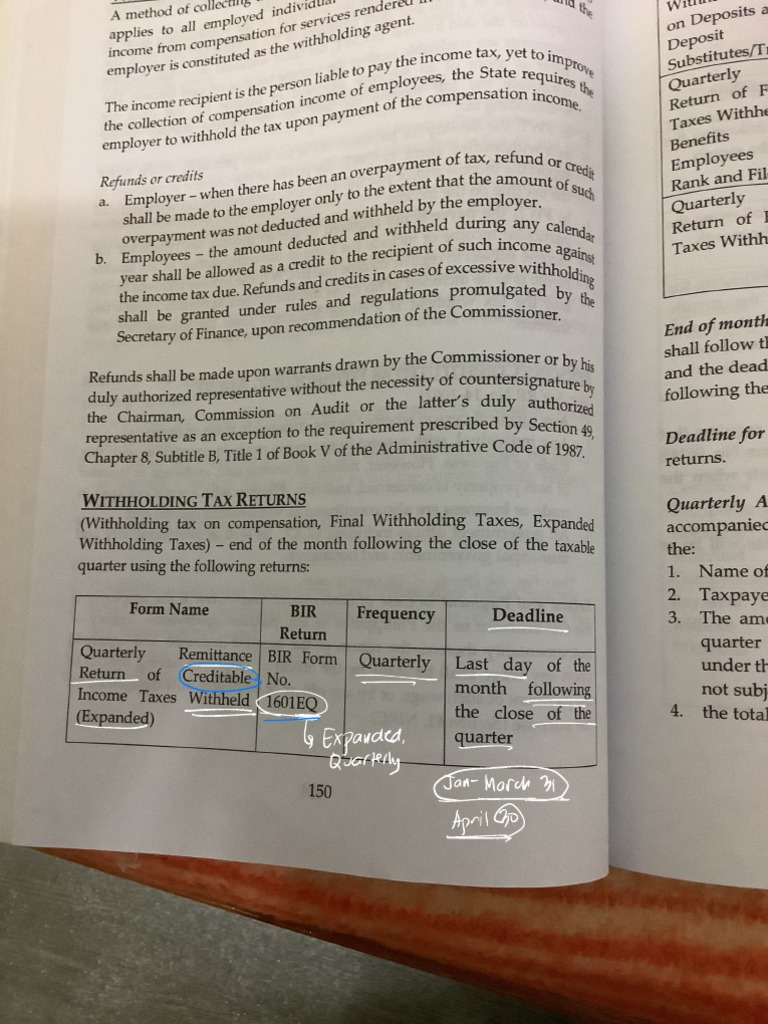 Withholding Tax Forms | PDF
