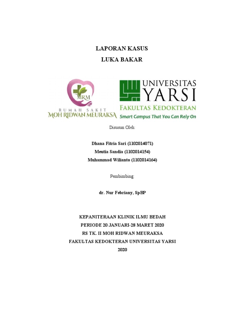 LAPORAN KASUS Combutio | PDF