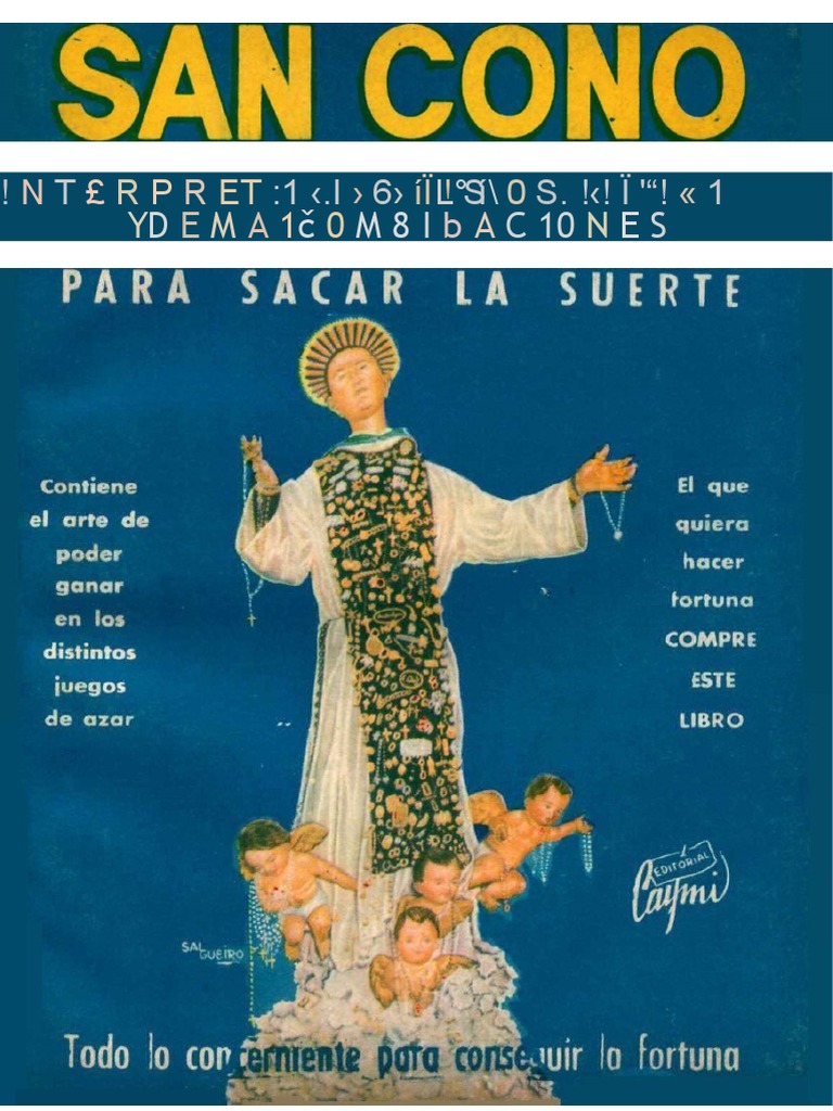 San Cono: Oraciones y Milagros | PDF