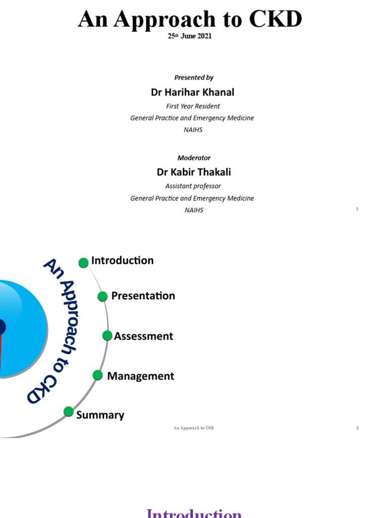 Comprehensive Guide to Chronic Kidney Disease | PDF | Chronic Kidney ...