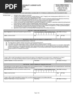 California Disabled Person Placard Application | PDF | Department Of ...