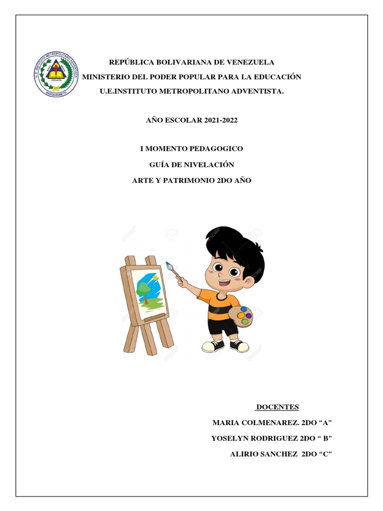 Arte y Patrimonio 2do Año | PDF | Bienes (Ley) | Color