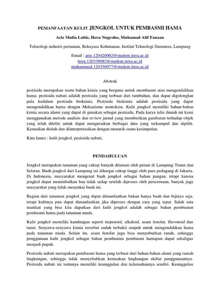 Arie Mulia Lubis, Heru Nugroho, Muhamad Alif Fauzan | PDF