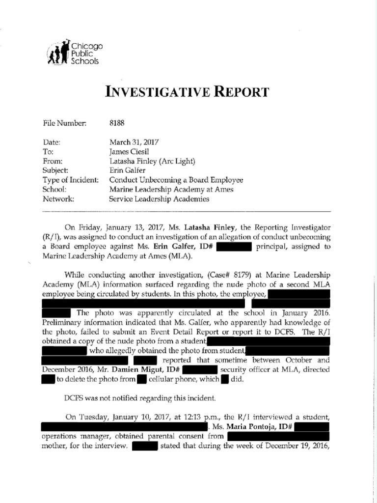 FINAL Galfer Marine Memo #1 | PDF