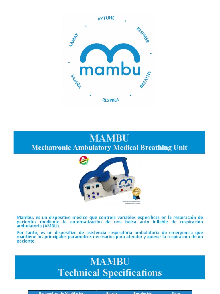 Diapositivas MAMBU | PDF | Ciencia y matemáticas | Tecnología