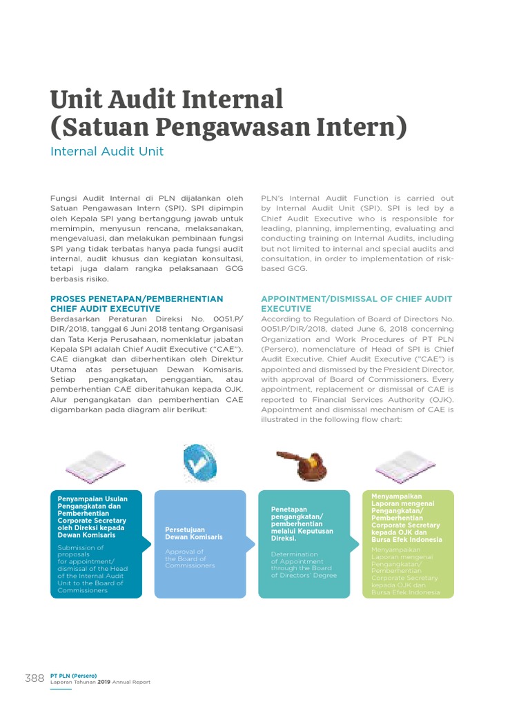 Annual Report PLN 2019 Audit & Risk | PDF | Internal Audit | Audit
