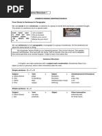 Great Writing 1 (Unit1) | PDF | Subject (Grammar) | Object (Grammar)