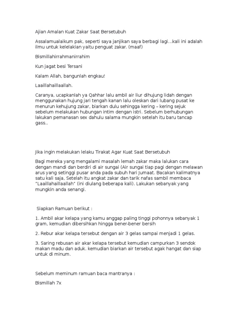 Supri Kuat Zakar | PDF