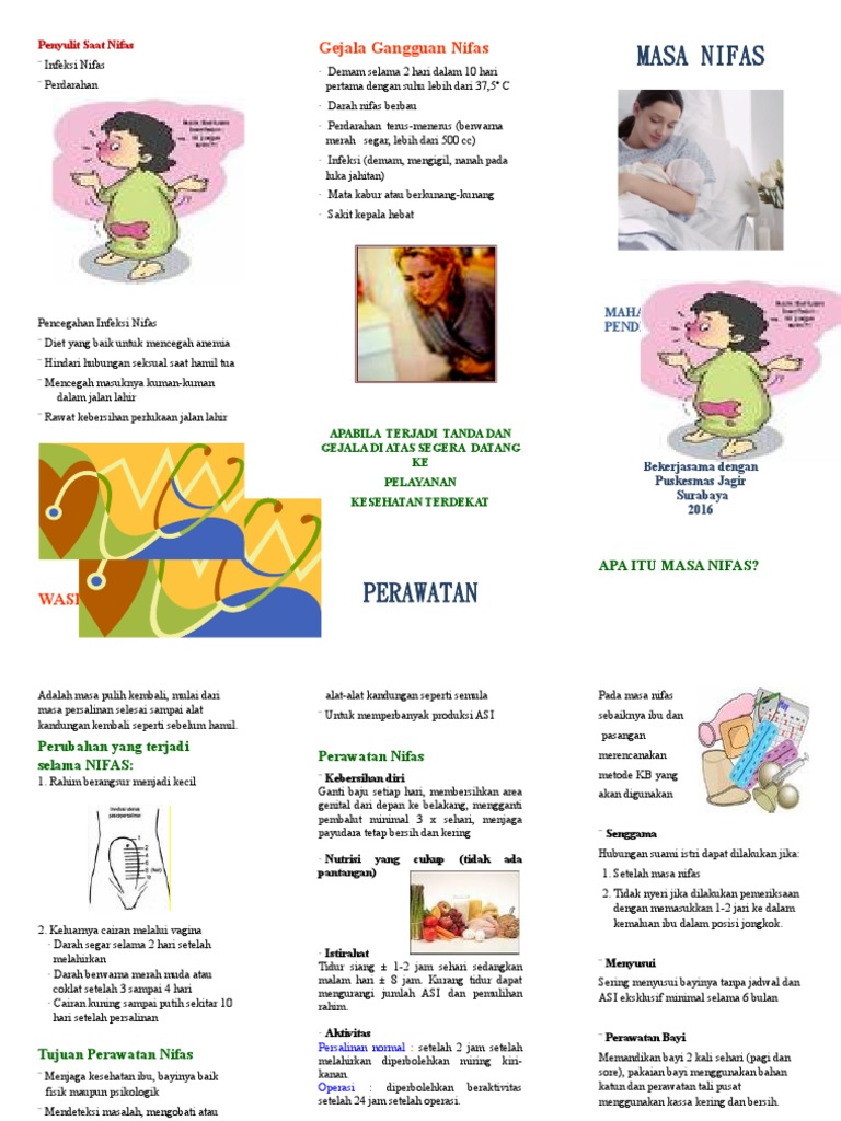 Leaflet Perawatan Nifas | PDF