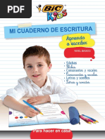 Cuadernillo Disgrafía | PDF | Lápiz