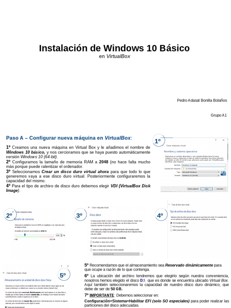 Instalar Windows 10 - Paso A Paso | PDF | Windows 10 | Microsoft Windows