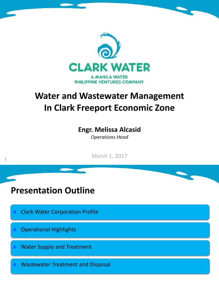 Clark Water Corp | PDF | Sewage Treatment | Hydrology