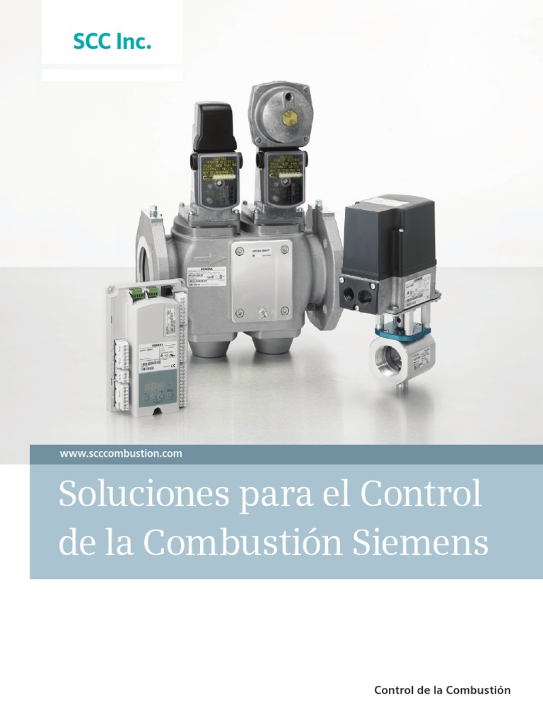 SCC Combustion Control Solutions Brochure | PDF | Solenoide | Máquinas