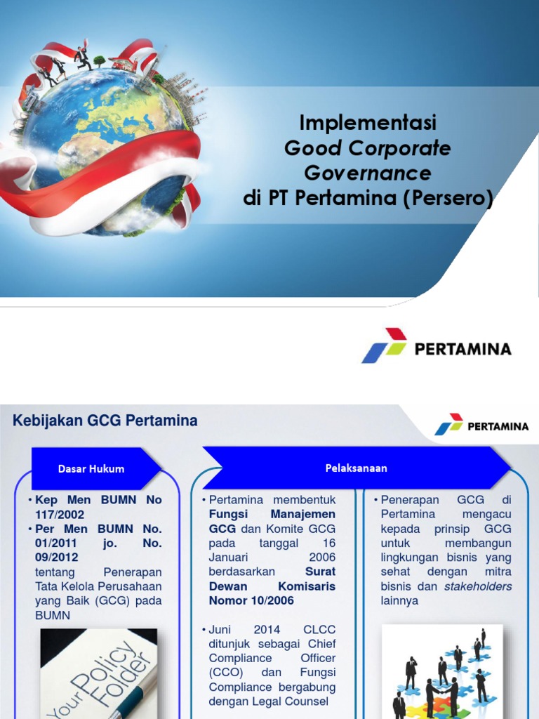 Sosialisasi Good Corporate Governance (GCG) | PDF