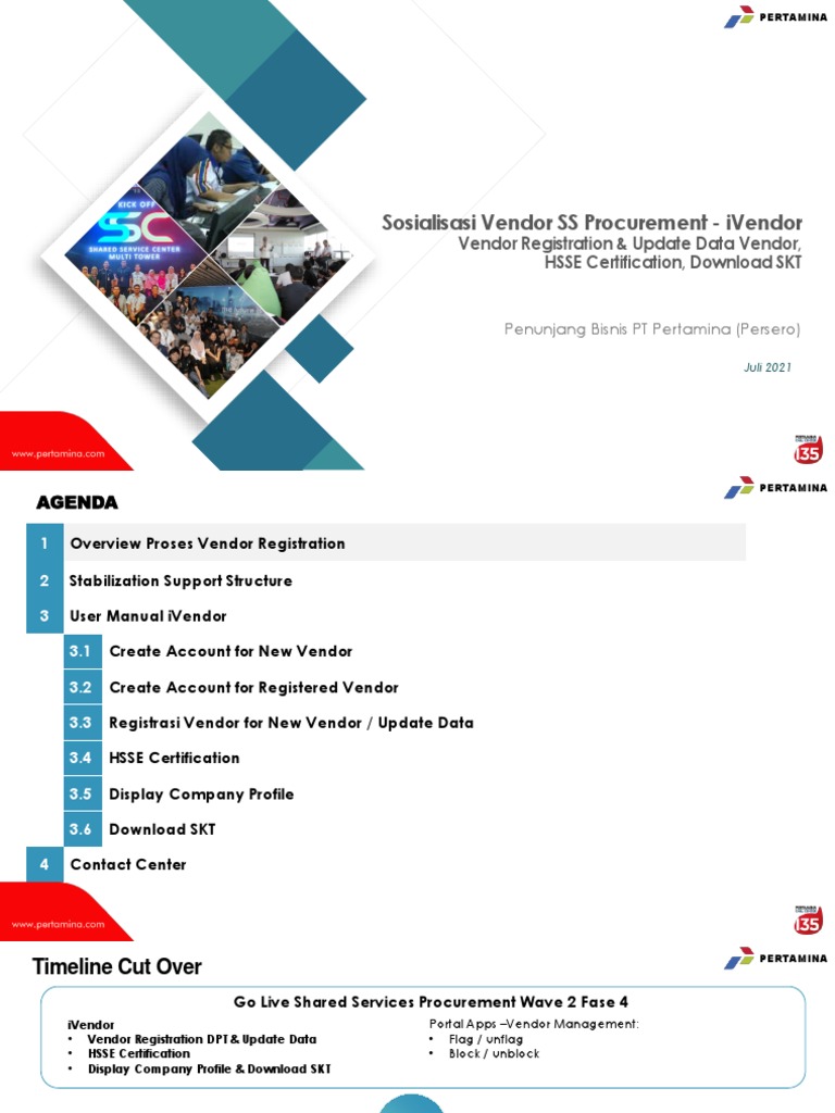 Sosialisasi Vendor - Ivendor DPT | PDF | Information Technology | Computing