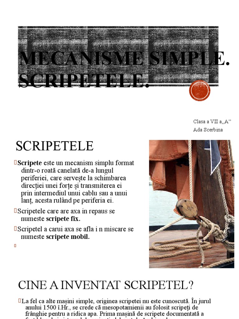 Mecanisme Simple | PDF