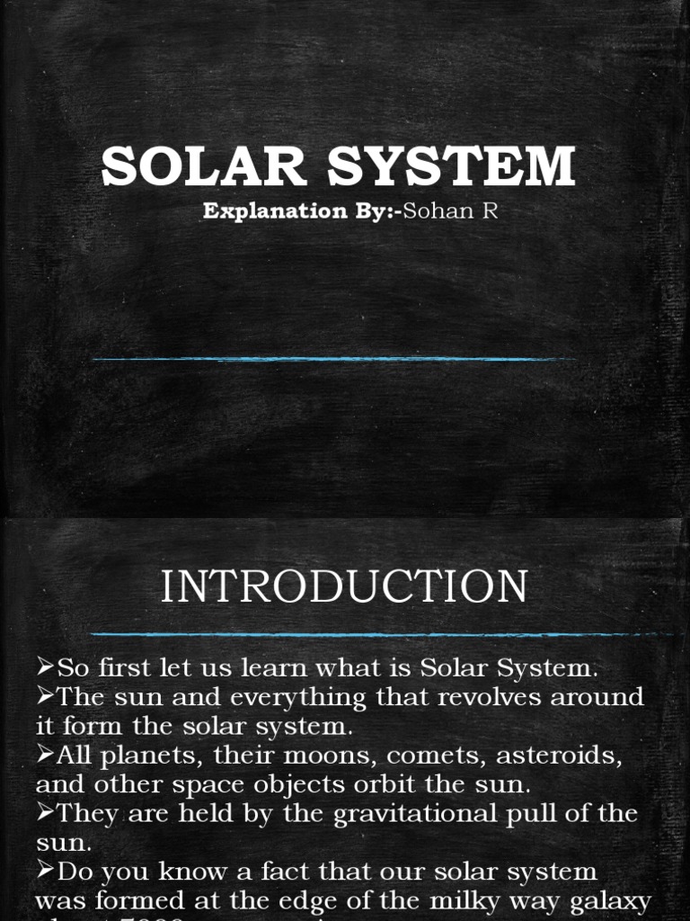 An In-Depth Exploration of Our Solar System: A Guide to the Planets ...