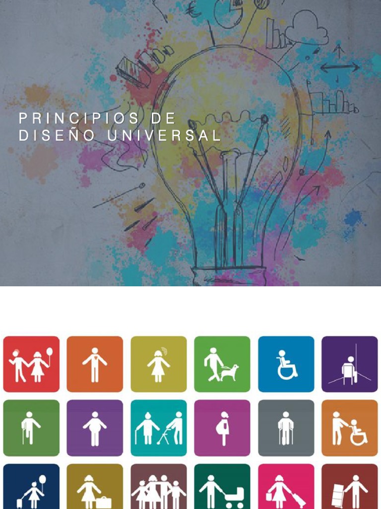 Principios del Diseño Universal | PDF | Diseño | Usuario (informática)