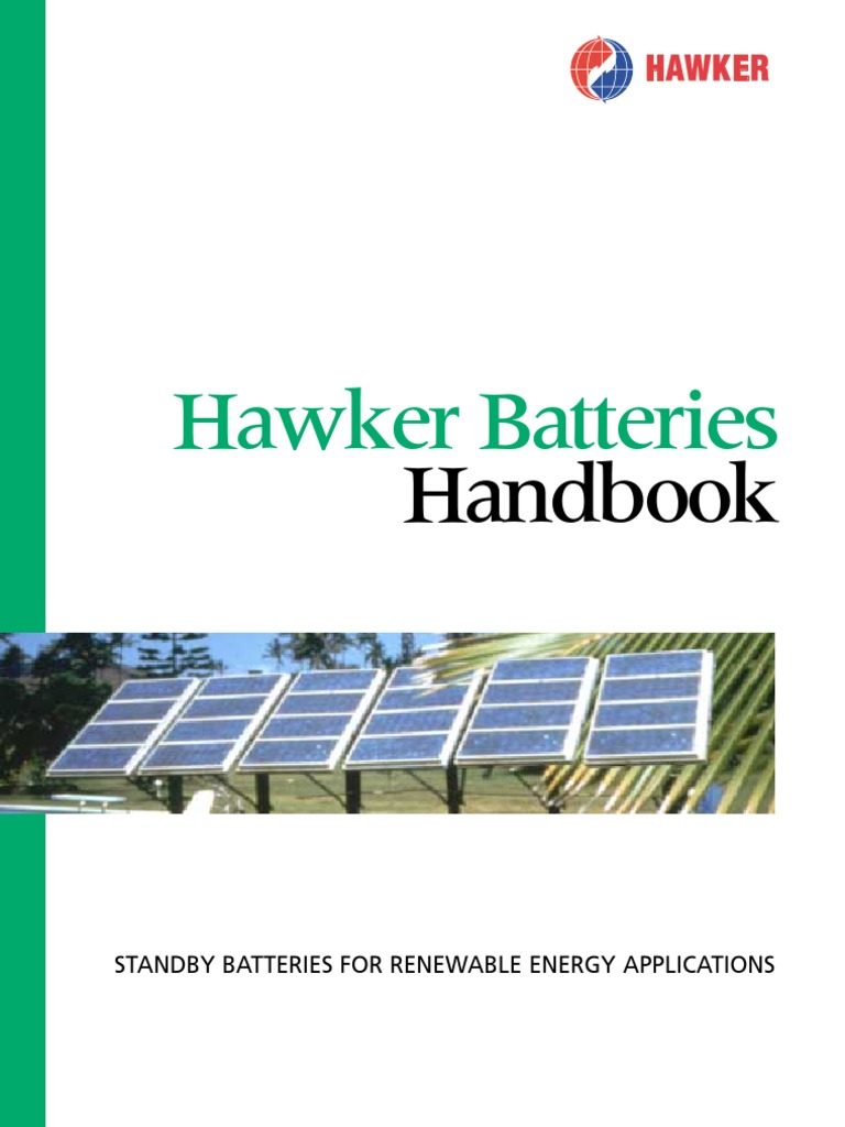 Hawker Batteries Handbook | Chemistry | Nature