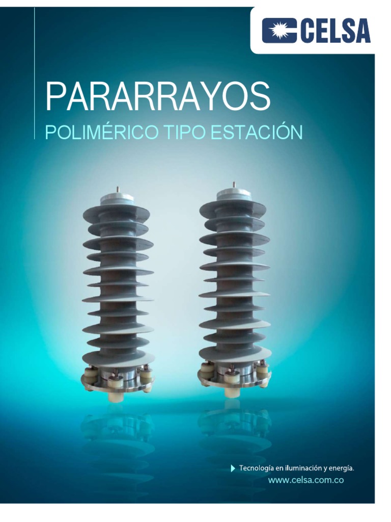 Pararrayos Tipo Estacion | Descargar gratis PDF | Aislador ...