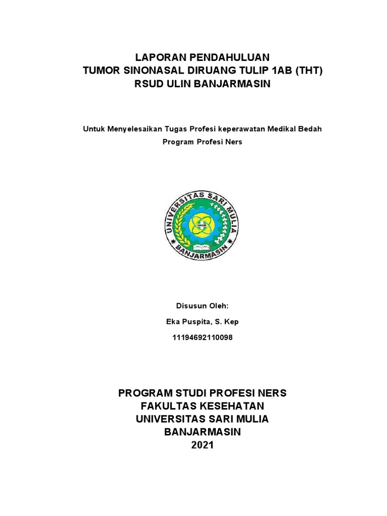 LP - Tumor-Sinonasal (Eka Puspita) | PDF