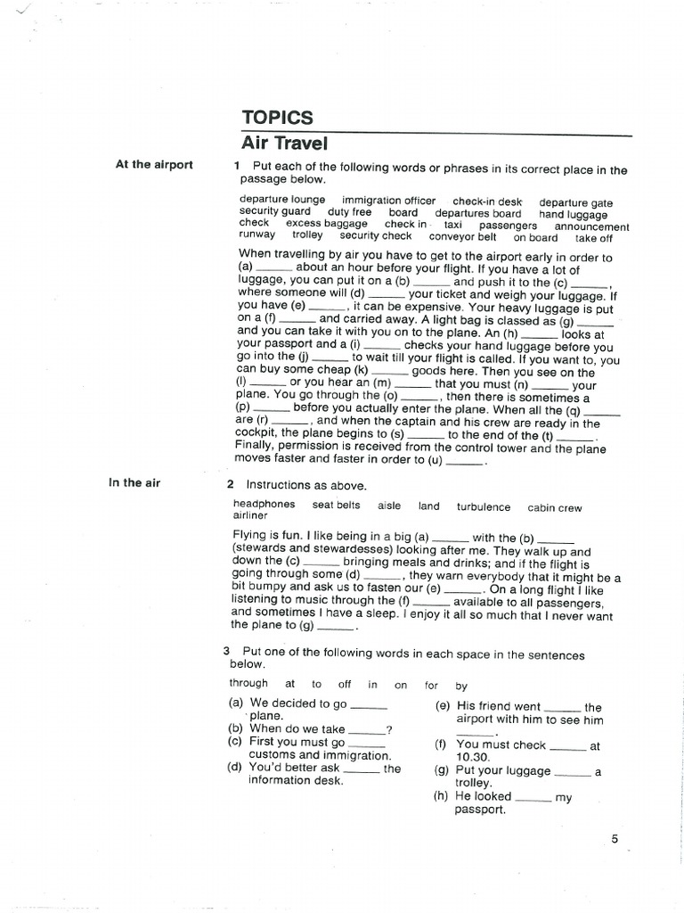 Word Exercises 1 | PDF