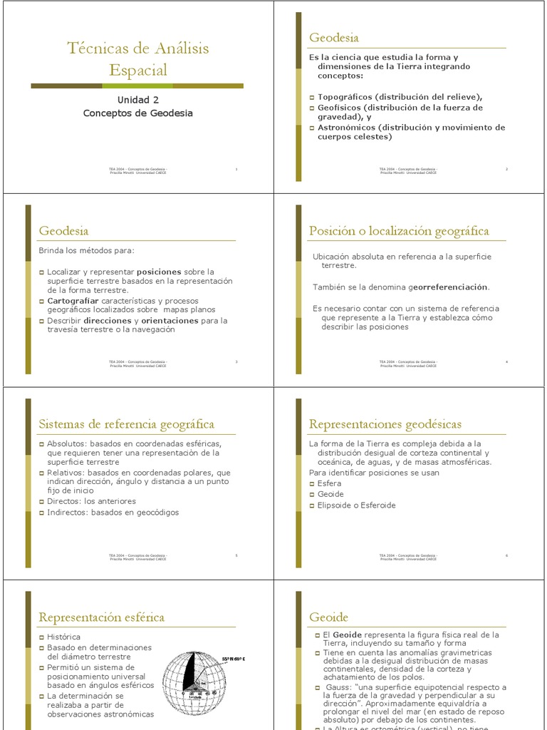 Elipsoide Geoides y Elipsoides | PDF | Geodesia | Geomática