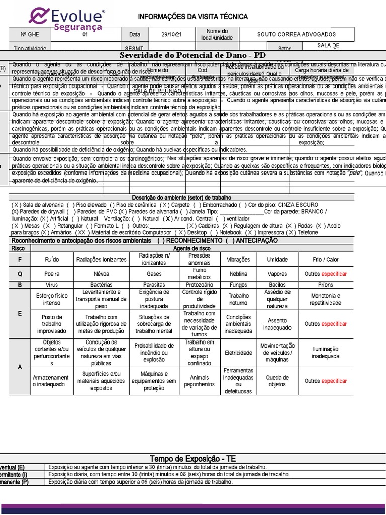 Checklist - AVA QUALITATIVA SALA DE REUNIÃO | PDF