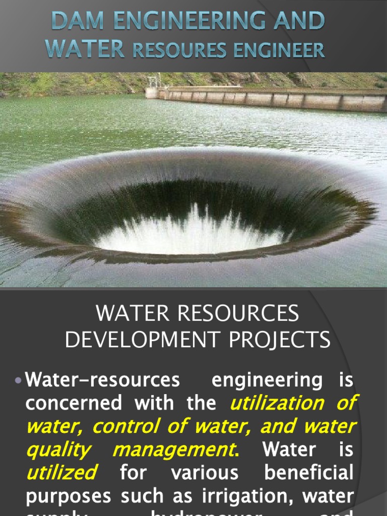 Dam Engineering | PDF | Reservoir | Dam
