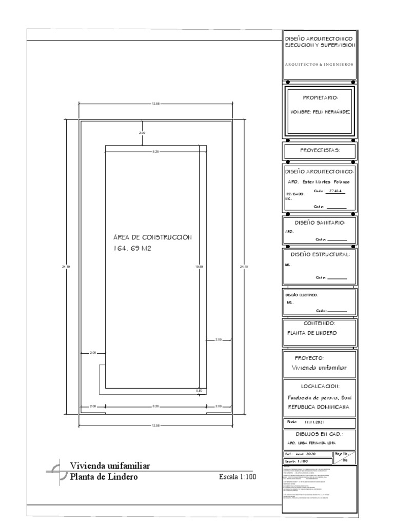 PLANTA DE LINDERO - Copiar | PDF