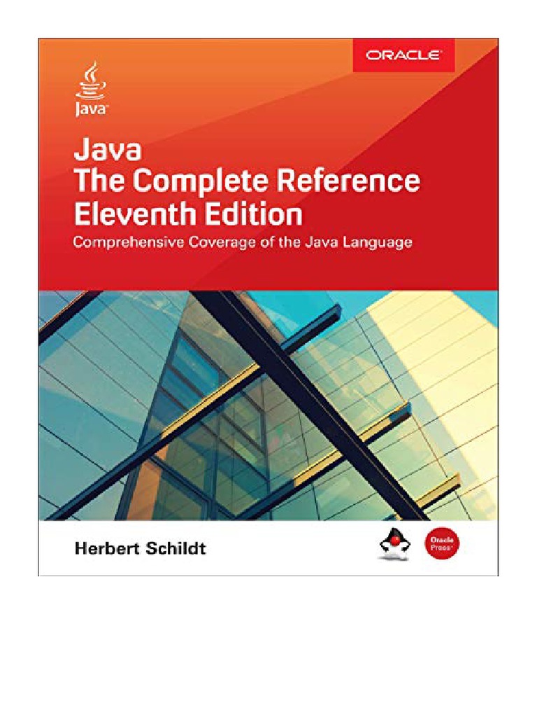 Java: The Complete Reference, Eleventh Edition - Herbert Schildt | PDF ...
