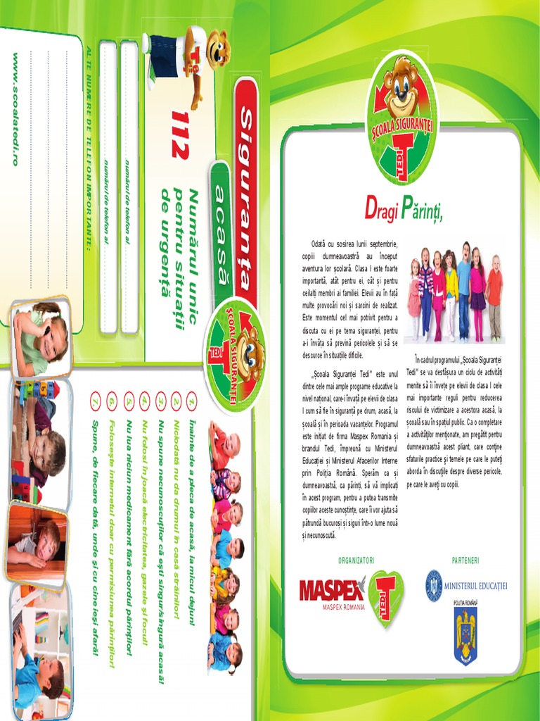 Pliant Parinti 2021 | PDF