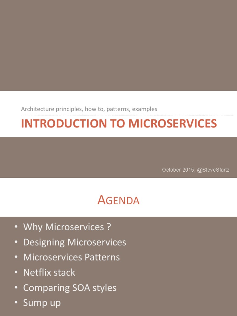 Introduction To Microservices: Architecture Principles, How To ...