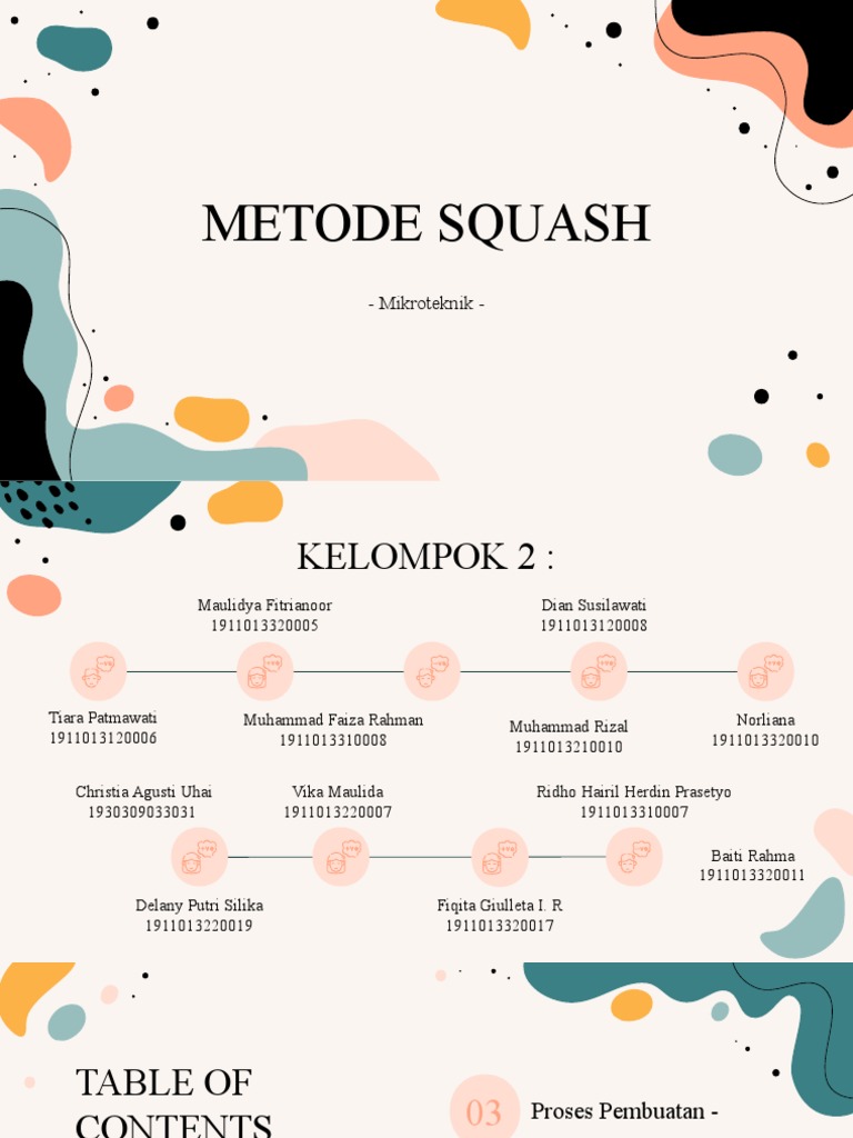 Metode Squash - Kel 2 | PDF