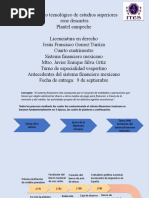 Linea Del Tiempo Sistema Financiero Mexicano | PDF | México | Bancos