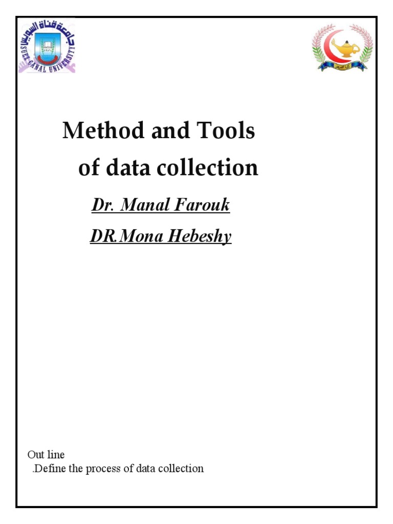 Data Collection Methods and Tools | PDF | Validity (Statistics) | Interview