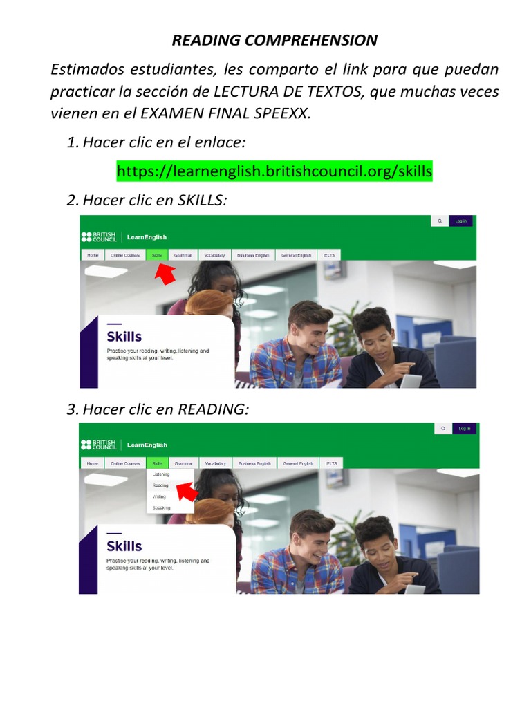 Reading Comprehension | PDF