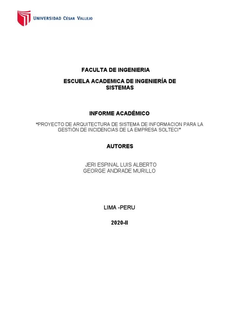 Arq - de Sistemas Informe Final | PDF | Aplicación web | Mi sql