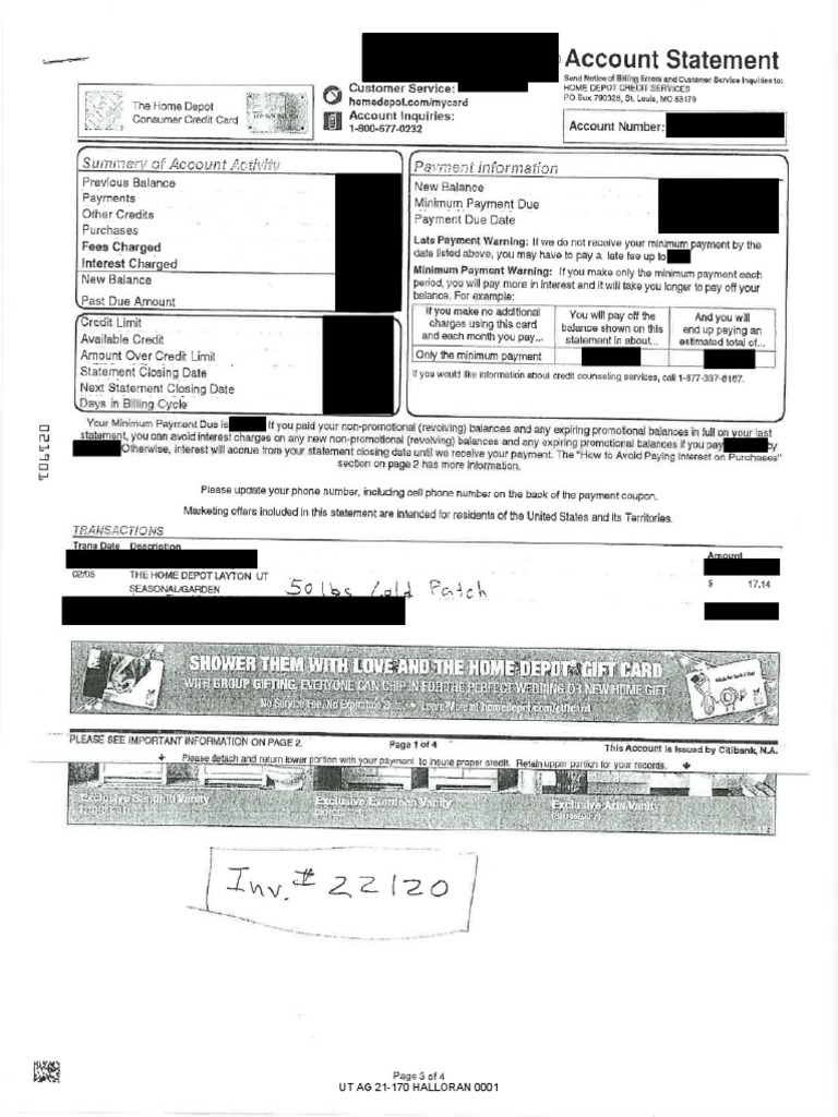 Credit Card Statements | PDF