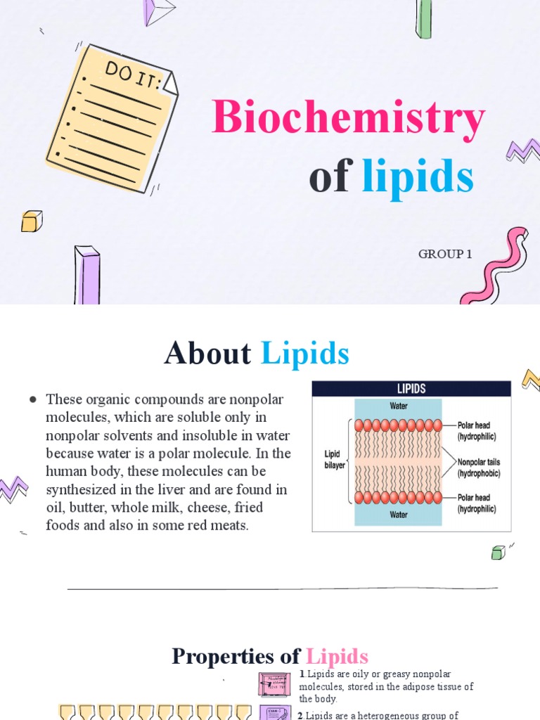 Lipid Presentation | PDF | Fat | Lipid