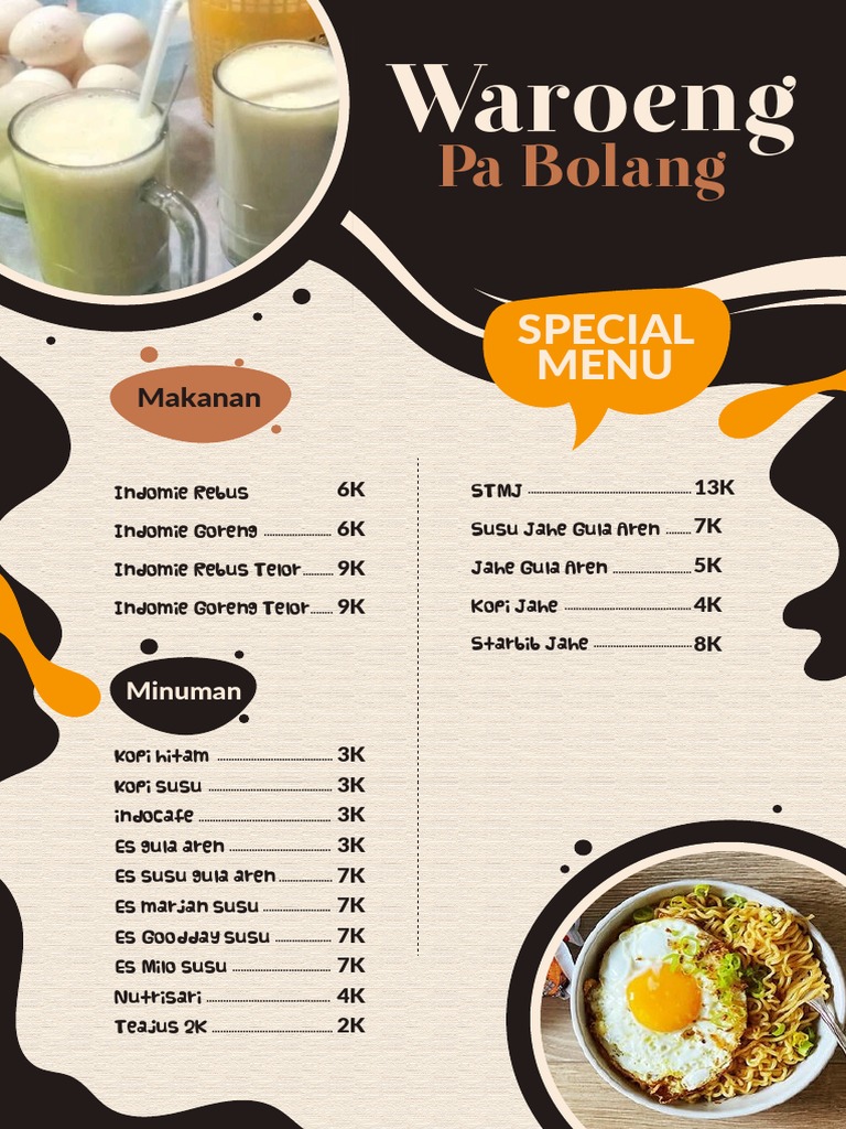 Menu STMJ | PDF