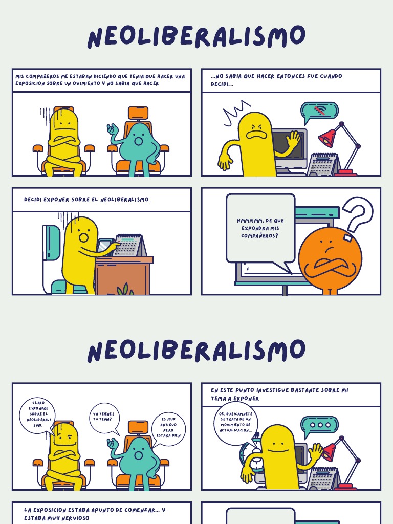 Historieta Neoliberalismo | PDF